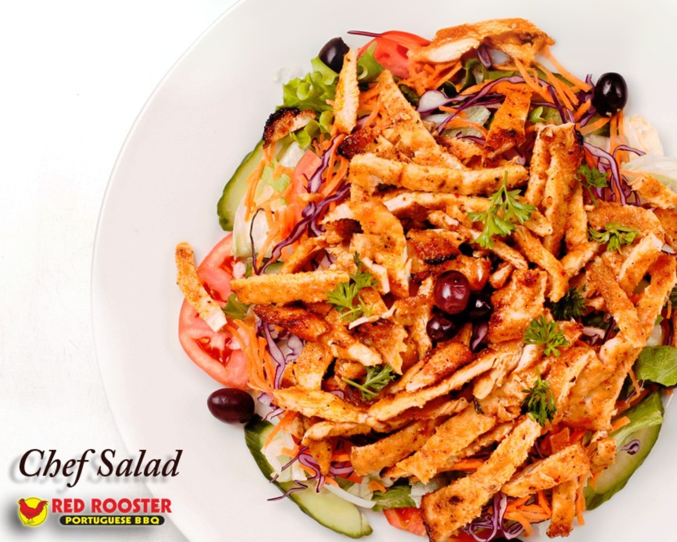 Chef Salad - Red Roosters Portuguese BBQ